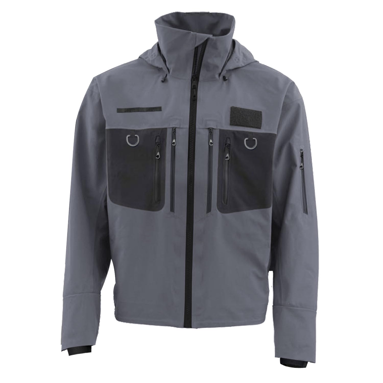 Drryfsh Waterproof Wading Jacket 2024 Breathable Rain Jacket for Fly ...