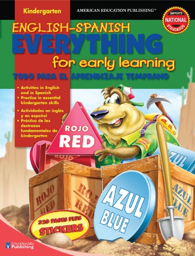 English-Spanish Everything for Early Learning, Kindergarten (English ...