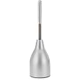 Polder Stainless Steel Toilet Plunger Caddy with Replaceable Head