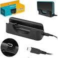 Amazon.com: USB Charging Stand Dock Station for Nintendo New 2DS LL XL ...