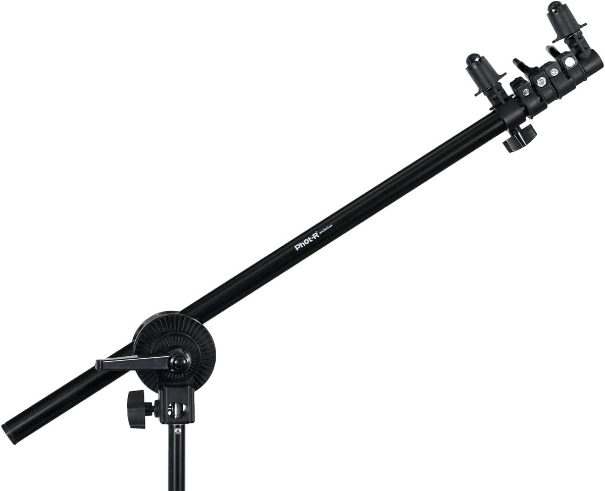 Phot-R Telescopic Reflector Holder with Swivel Head Grip, 66-175cm (26 ...