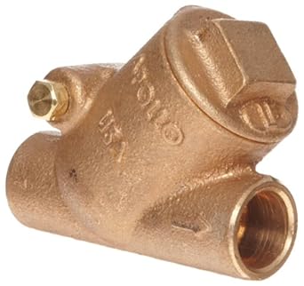 Apollo 161S-LF Series Bronze Swing Check Valve, Potable Water Service ...
