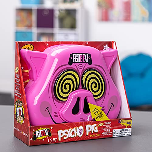 FGTeeV – Psycho Pig Party Pack - Pig face case Doubles as Storage and ...
