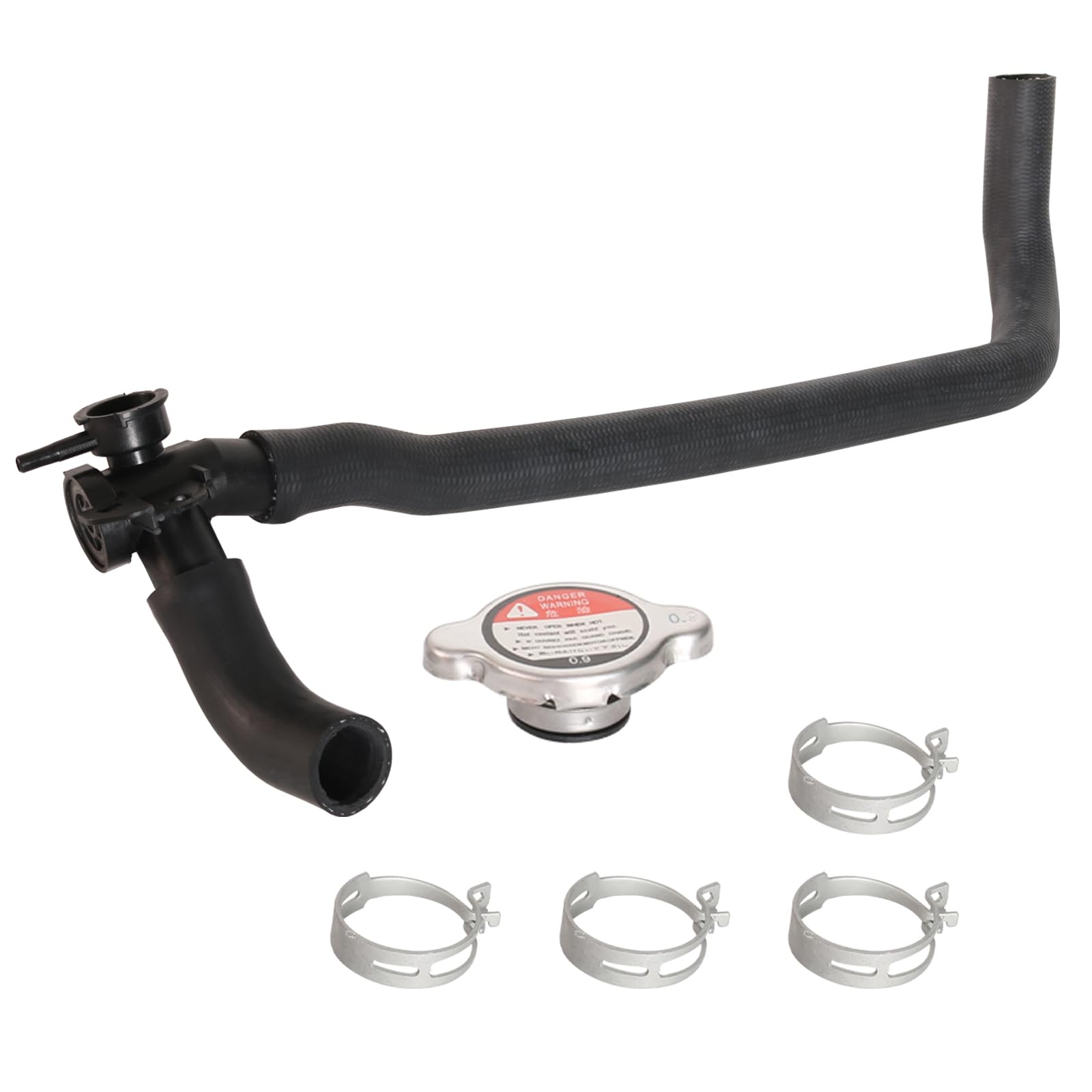 Radiator Cap Assembly Upper Radiator Coolant Filler Neck and Water Outlet Flange Fit for NISSAN ...