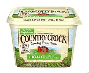 Shedd's Country Crock Light Spread, 45 oz: Amazon.com: Grocery ...
