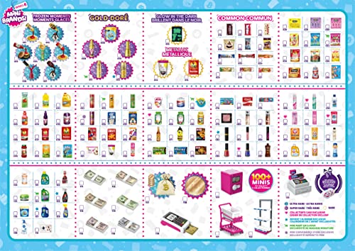 5 Surprise Mini Brands Serie 4 de ZURU Exclusivo de Amazon Mystery Real ...