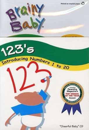 Amazon.com: Brainy Baby: 123's - Introducing Numbers 1 to 20: Brainy ...
