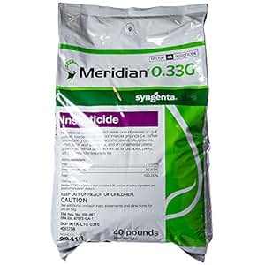 Amazon.com : Meridian 0.33G Granular Insecticide - 40 Pound Bag : Other ...