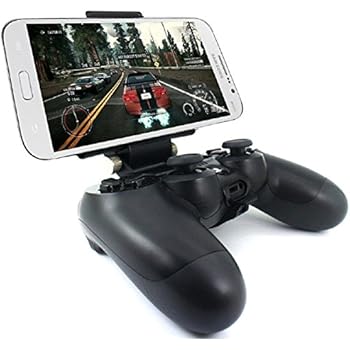 Amazon.com: Megadream PS4 Controller Phone Holder Clip for Sony ...