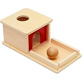 Amazon.com: TOY Life Object Permanence Box with Tray and 3 Balls ...