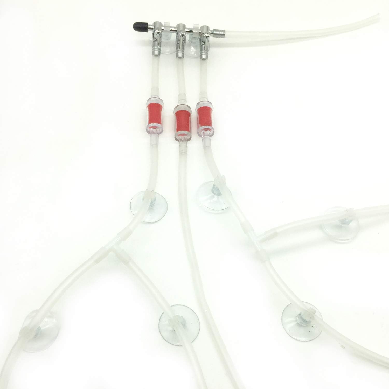 PietyPet Three Way Air Flow Control Water Pump Splitter Distributor ...