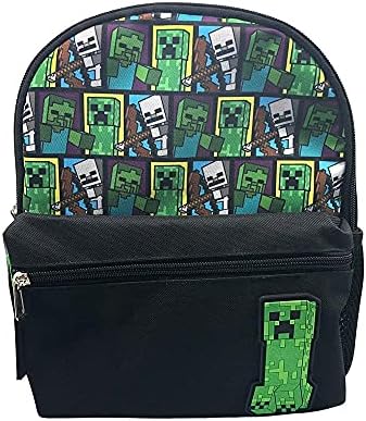Minecraft Creeper Kids 11 Inch Mini Backpack, Multi Colour, Onesize ...
