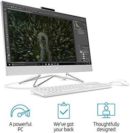 HP 27-inch Touchscreen All-in-One Desktop Computer, AMD Ryzen 5 4500U ...