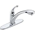 Delta Faucet Signature Pull Out Kitchen Faucet, Chrome Kitchen Sink ...