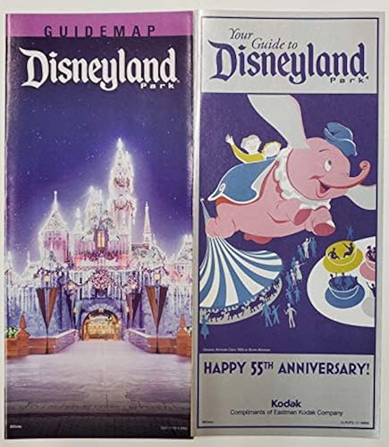 50th Anniversary Disneyland Park Map Disneyland Map 50th Anniversary