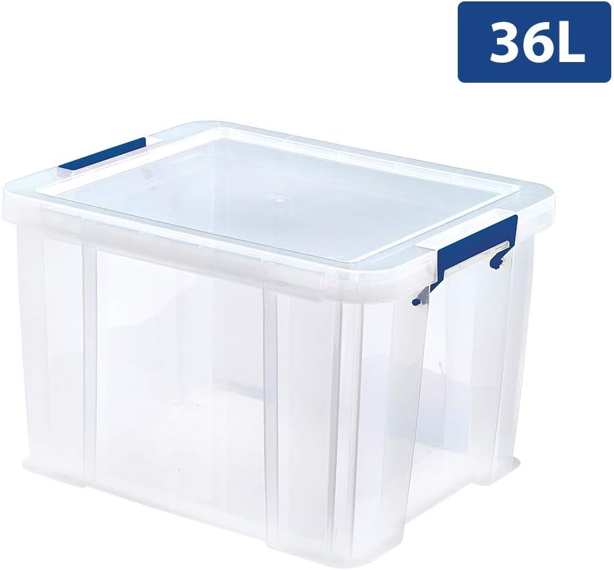 BANKERS BOX ProStore Plastic Storage Box - 36 Litre (Int. Dimensions 30 ...