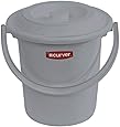 Curver Toiletteneimer 10 Liter, Eimer, Toilette Campingtoilette tragbare Toilette mobiles WC 10L ...