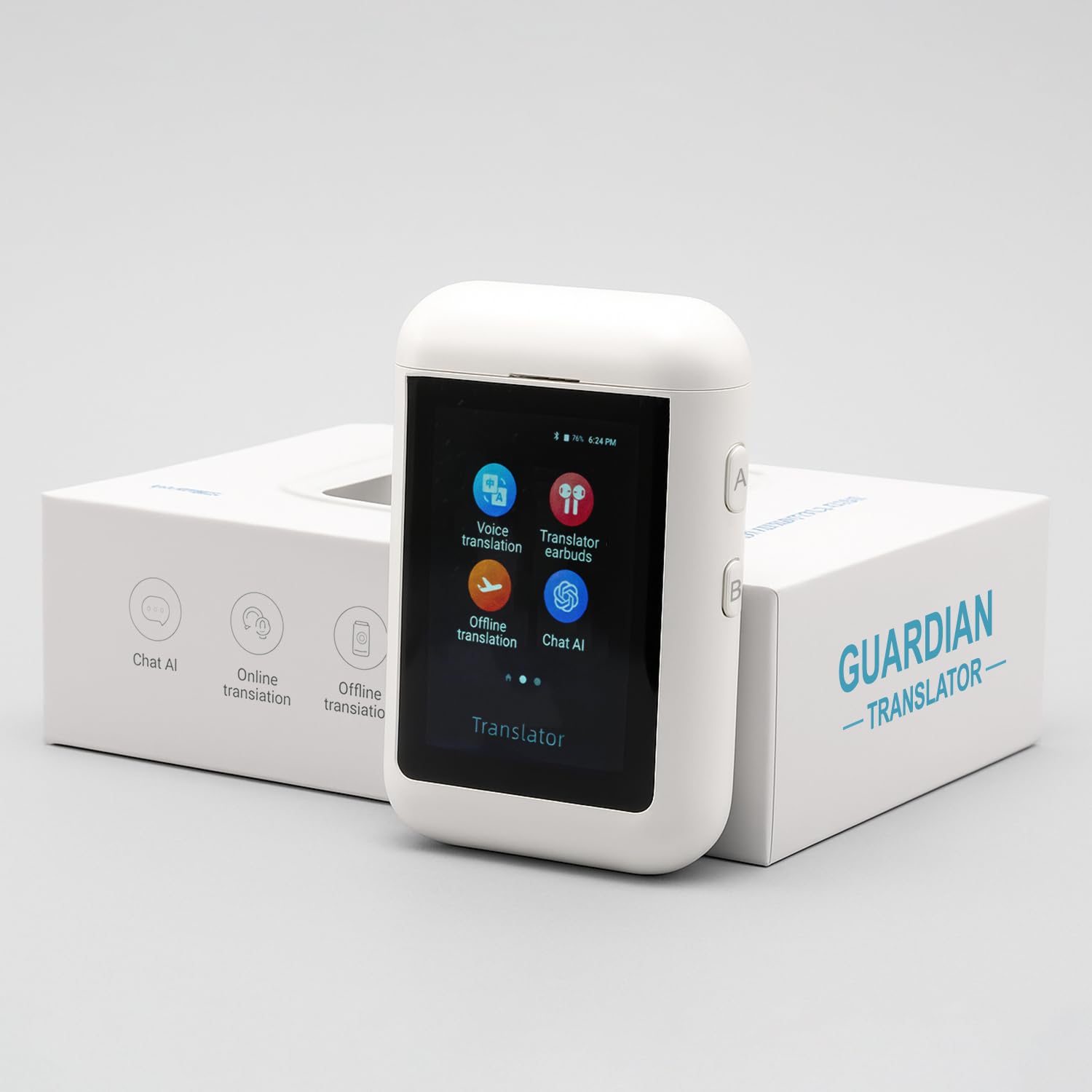 Chat GPT Offline Translation Earbuds – Real-Time AI Language Translator ...