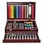Amazon.com: Xonex Cherry Wood Art Set - 88 pieces: Office Products
