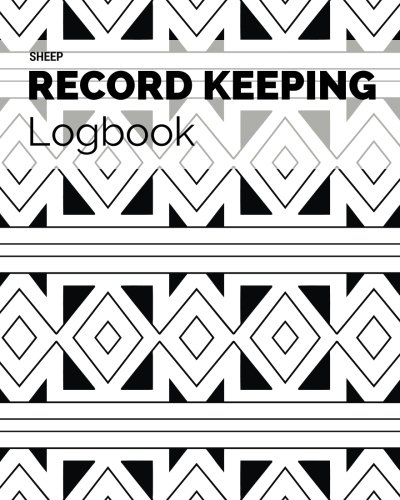 Sheep Record Keeping Logbook: Farm Cattle Flock Lambing | Journal ...