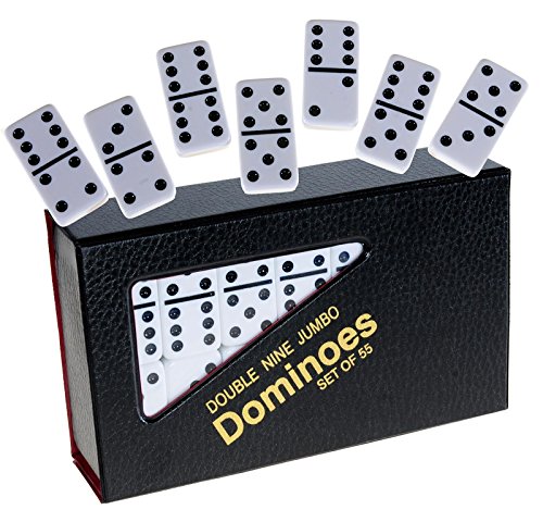Deluxe Games And Puzzles Dominoes Double 9 Set Tournament Jumbo Size Deluxe Games And Puzzles Dominoes Double 9 Set Tournament Jumbo Size