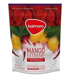 Amazon.com : Balmoro Dried Spicy Mango Extreme (250g Bag) : Grocery ...