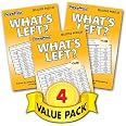 What's Left? Word-Elimination Puzzles for All Ages – 4 Pack [Paperback ...