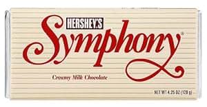 Hershey’s symphony milk chocolate candy bar, symphony candy bars where ...