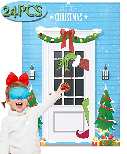 Funnlot Grinch Christmas Games Pin The Bulb On The Grinch Christmas Pin ...