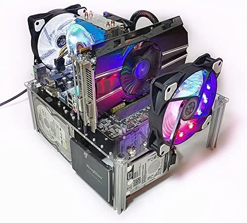 MerainMe PC Open Chassis Stackable Computer Case Heat Dissipation ...