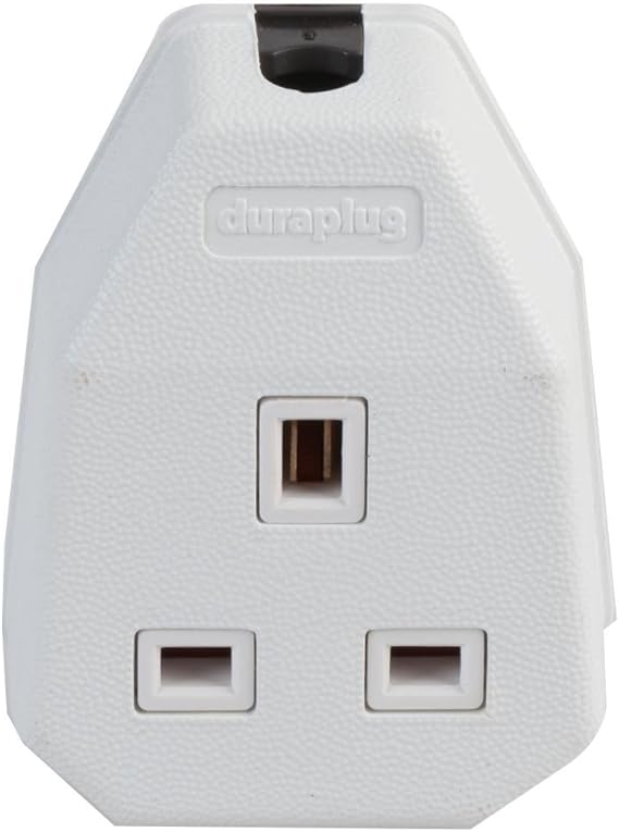 TRAILING SOCKET - 1 GANG/WHITE FC133WHI By DURAPLUG: Amazon.co.uk ...