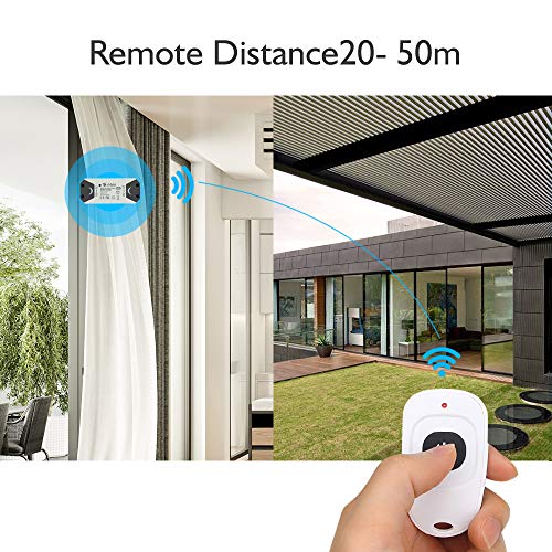 EMylo RF Motor Controller Wireless Smart Switch With RF Receiver Relay ...