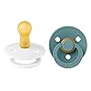 BIBS Colour Dummies 2 Pack BPA Free Cherry Shape Nipple Natural Rubber ...