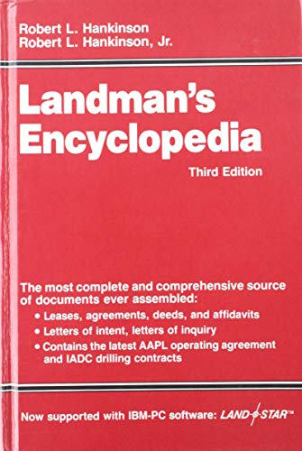 Landman's Encyclopedia: Robert L. Hankinson, Jr: 9780872014206: Amazon ...