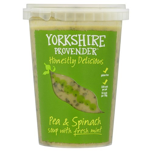Yorkshire Provender Pea and Spinach Soup with Fresh Mint, 600g: Amazon ...