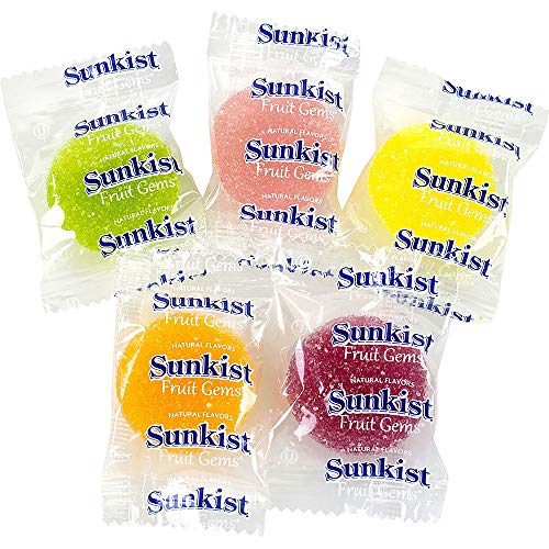 The Nutty Fruit House Assorted Chewy Jelly Fruit Slice Wrapped Gummy ...