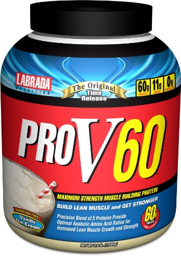 Labrada Nutrition Lean Body Pro V 60 Protein Powder, Vanilla Ice Cream ...
