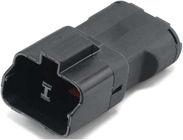 QI LE XIANGBAO Auto Parts 5Pcs 2 Way Plug Auto Male Plug Electric ...