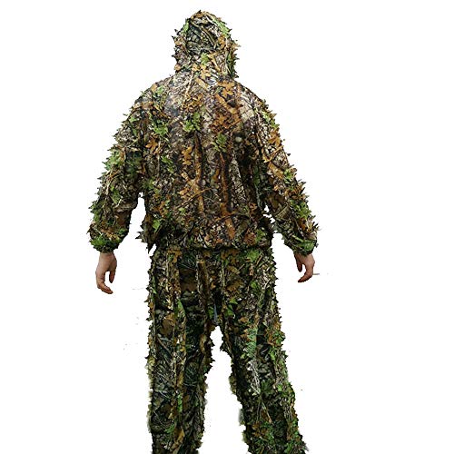 wuy Hunting Ghillie Suit Camouflage Sniper 3D Tactical Yowie Sniper ...