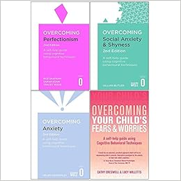 Overcoming 4 Books Collection Set (Perfectionism, Social Anxiety ...