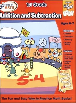 Hooked on Math 1st Grade Addition and Subtraction Premium Workbook ...