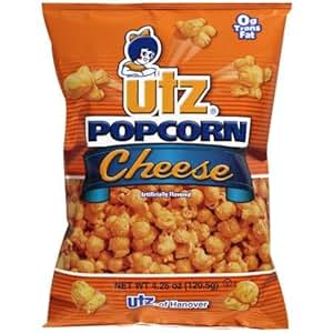 Amazon.com: UTZ Cheese Popcorn, 4 Oz Bags (Pack of 2)