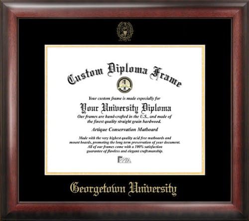 Amazon.com : Campus Images Georgetown University Gold Embossed Diploma ...
