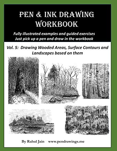 Pen and Ink Drawing Workbook Vol 5: Learn to Draw Pleasing Pen & Ink ...