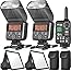 Amazon.com : Altura Photo Studio Pro Flash Kit for Canon DSLR Bundle ...