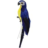 Amazon.com: LWINGFLYER Artificial Parrot Life Size Artificial ...