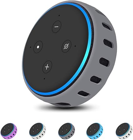 Case Cover Skin for Amazon Echo Dot 3rd Generation-Smart Speaker ...