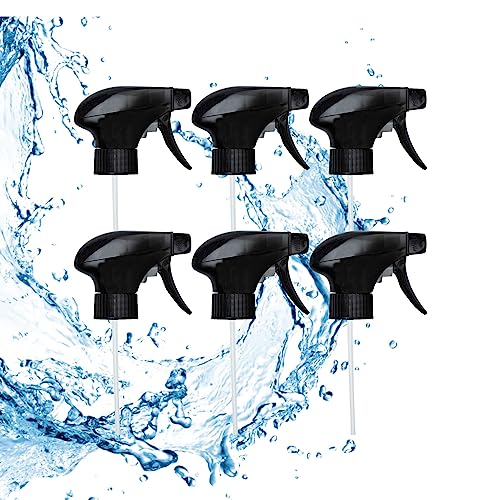 6-Pack Transparent White Trigger Sprayer (6 Count, Black, White ...