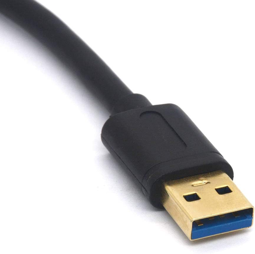 Tomost Short USB 3.0 Male to Male Cable with EMI Ferrite Core Hard ...