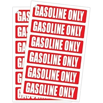 Amazon.com: 12 Pack DIESEL FUEL ONLY Decals / Labels / Markers ...